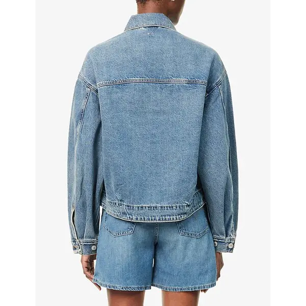 Levi'S Balloon-Sleeve Trucker Denim Jacket - Miss My Flight No Tie